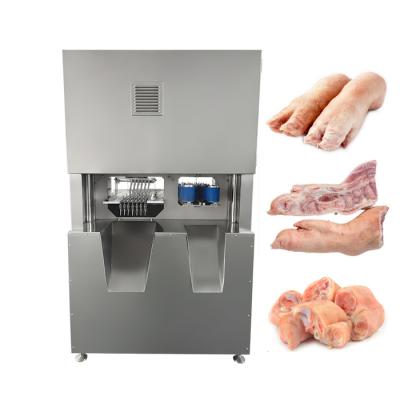China Multiply 6pcs-Blades Automatic Meat Band Saw Pork Feet Cutting Machine For Meat Processor And Butcher for sale