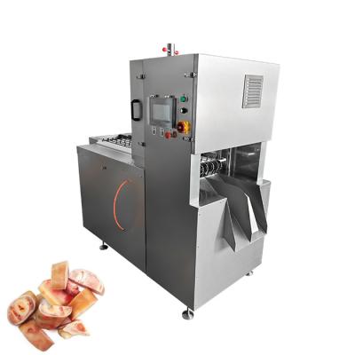 China Industiral 3-Blades Meat Bandsaw Frozen Beef Trotters/Feet Cutting Machine With Precision Cut for sale