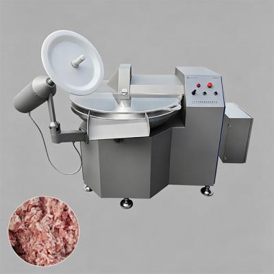 China 80Liter High-Speed Bowl Cutters with Automatic unloader for vegetable and Meat Processors for sale