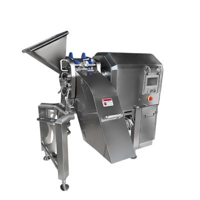 China Three Dimension Frozen Meat Dicing Machine 1000KG/H With Touch Screen Panel for sale