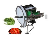China Desktop Vegetable Cutting Machine Green Onion Pepper Leek Cutter 110V 220V 50-100KG/H for sale