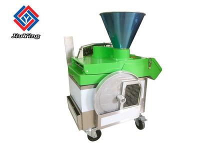 중국 배수는 오이 절단기 기계를 저미는 과일 공정 장치 타로토란 입방체를 치수를 잽니다 판매용