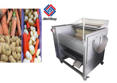 Cina Pulizia di verdure dello zenzero della lavatrice della spazzola della carota della macchina di Peeler in vendita