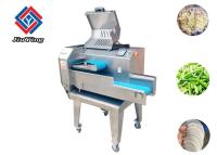 China Cabbage Lettuce Spring Onion Cutting Machine 500-1000kg/h Capacity Adjustable 0-60mm for sale