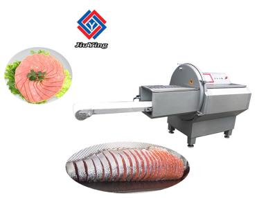 China Frozen Meat Ham Steaks Slicing Cutter Machine Numerical Control Constant Speed for sale