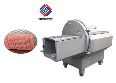 China Frozen Meat Ham Steaks Slicing Cutter Machine Numerical Control Constant Speed for sale