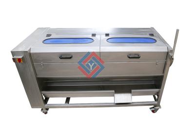 China De professionele Machine van de de Wasschil van de Wortelaardappel met 6pcs-Borstelrol Te koop