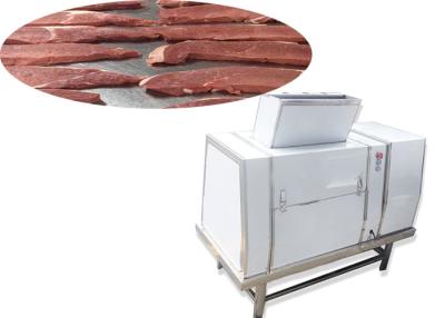 China Restaurant Beef Meat Strip Cutting Machine With 500mm Inlet 220V 380V for sale