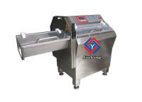 China Frozen Meat Slicer 304 Stainless Steel 1-30mm Adjustable Thickness 200pcs/min for sale