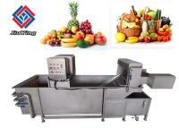 China Industrial Fruit Vegetable Bubble Washing Machine 3500mm Chinese Cabbage Cleaner 1000kg/h for sale