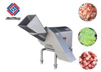 China Industrial 3D Cutting Vegetable Fruit Dicer Machine - 500-2000kg/h Capacity, 3-25mm Cube Sizes, 304 Stainless Steel for sale