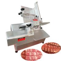 China Full Automatic Frozen Mutton Meat Slicer Machine 0-25mm Cutting Thickness 380V for sale