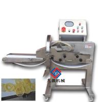 China Stainless Steel Cooked Meat Cutting Machine 380V 500-800kg/h Beef Slicer for sale