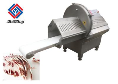 China 200pcs / Min Meat Processing Machine Automatic Frozen Meat Slicer With Gentle Circular Blade for sale