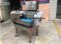 China Commercial Vegetable Cutting Machine 380V 500-2000KG/H Stainless Steel Conveyor Belt for sale
