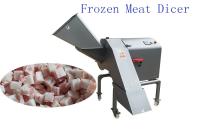China 5.5KW Frozen Meat Block Cube Dicer 800-3000kg/h Commercial Meat Cutter for sale