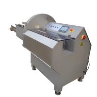 China PLC Industrial Meat Slicer Fish Bacon Ham Cutting Machine 250kg/h Stainless Steel for sale