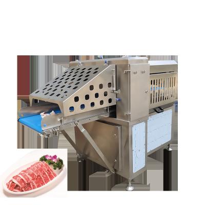 China Intelligent Fresh Frozen Meat Slicer Machine Segmentation Continuous for sale