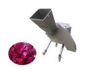 China AuFruit Cutter TJ-1500D Vegetable Cutting Machine 1.5kW 800-3000kg/h Output Industrial Food Processor for sale