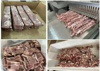 China Industrial Bone Saw Machine 380m/s Cutting Speed 304 Stainless Steel Automatic Meat Processing for sale