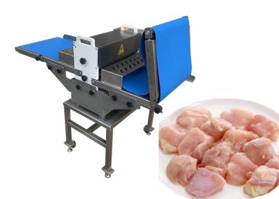 중국 600kg/H 육류 가공 기계 신선한 닭고기 생선 돼지고기 가금류 스테이크 뼈 큐브 다이서 판매용