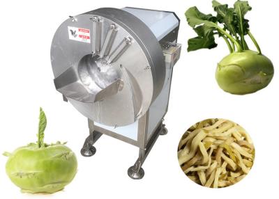 装置を切る野菜の処理機械コールラビのストリップを寸断するマスタード
