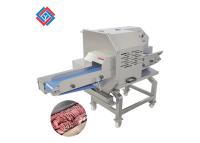 China 800kg/h Cooked Braised Meat Slicer Adjustable 0-40mm Double Frequency Conversion Meat Cutting Machine for sale