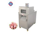 China PLC Controlled Automatic Meat Dicing Machine 3kW 1200mm Adjustable Beef Poultry Cutter for sale
