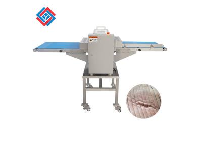Cina Taglierina delle strisce della carne fresca 800KG/H/macchina di taglio a cubetti della carne in vendita