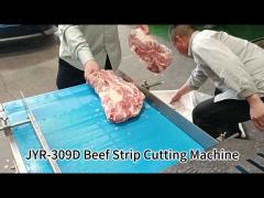 Máquina de corte comercial das tiras da carne com largura de alimentação de 500mm
