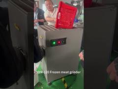 JYR-120 Molinilla comercial de carne congelada Capacidad de 800 a 1200 kg/h