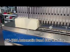 HY-420A Automatische Bandzaagmachine 3.75KW voor het Snijden van Bevroren Vlees