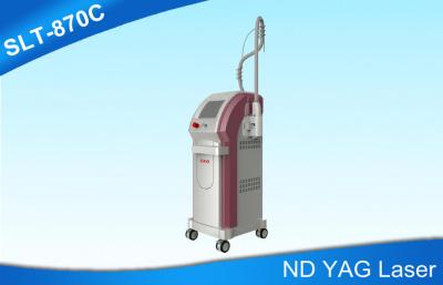 China Newest ND YAG Tattoo Removal Laser Machine With Aluminum Alloy Handle for sale