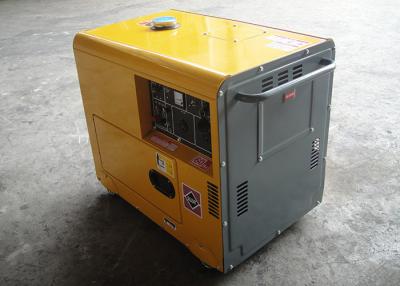 Cina Generatore diesel raffreddato aria insonorizzata di 5KW 5KVA 120V in vendita