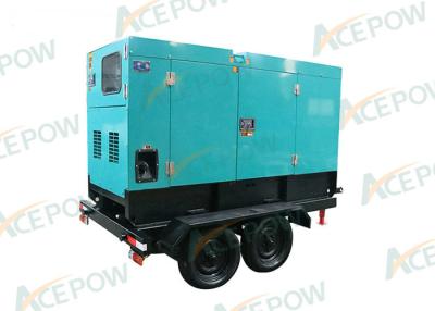 Cina 500KVA Genset Trailer mobile all'aperto, generatore diesel silenzioso portatile in vendita