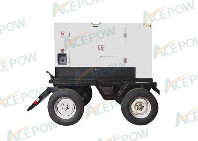 China 400V 10KVA Mobiel Genset Trailer, Aanhangwagen Opgezette Diesel Generator Te koop