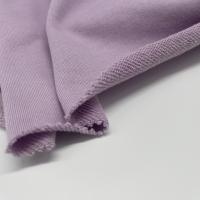 China Solid Assorted Cotton Polyester French Terry Fabric Textile for sale