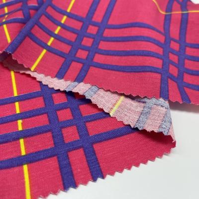 Cina Alta resistenza alla luce Filati di lino tinto tessuto di lino multicolore lino viscoso resistenza alle rughe in vendita