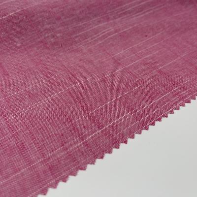 Cina Basso grado di infiammabilità Tessuto di lino misto di viscosa Filato tinto 30% di lino 70% di Rayon S15-033 in vendita