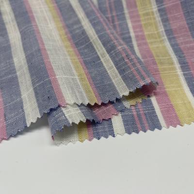中国 織物 軽量 亜麻 粘性 低収縮 145cm 180gm 55% 亜麻 45% レイオン S15-039 販売のため