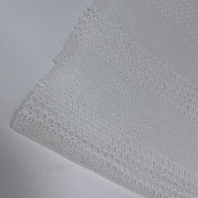Cina Fabricazione su misura/pronta a scorta Maglieria Jaquard Matrice di farfalla 100% poliestere 155cm 180gsm F03-069 in vendita
