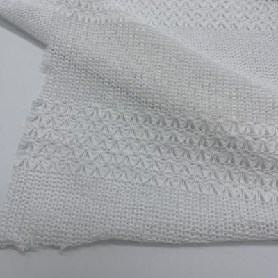 Cina Fabricazione su misura/pronta a scorta Maglieria Jaquard Matrice di farfalla 100% poliestere 155cm 180gsm F03-069 in vendita