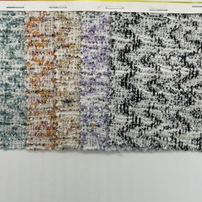 Cina Struttura di tessuto Jacquard a maglia ecocompatibile F02-087 in vendita