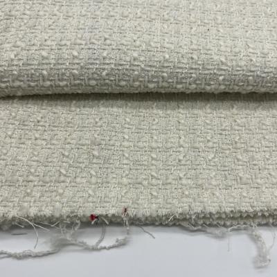 Cina Medio peso Tessuto di lana Tweed Alta Durabilità 90%Polyester 10%Lana 145cm 402gm S08-052 in vendita