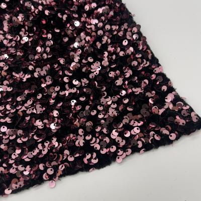 Cina Sequins Ricamo di tessuti di luccio Abbigliamento per la casa Tessile M05-009 in vendita