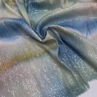 China Smooth Embroidered Fabric Glittering Pattern M13-012 for sale