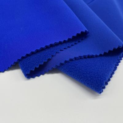 中国 アンチ・ピリング アンチ・静的 柔らかいシェル フリース・ファブリック 防水 紫外線 販売のため