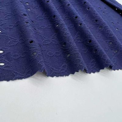 Cina Abbigliamento Stoccaggio Sport Maglietta Tessuto a maglia Giaquard Tessuto F02-035 in vendita