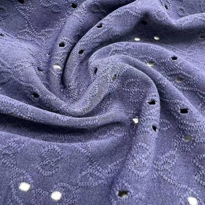 Cina Abbigliamento Stoccaggio Sport Maglietta Tessuto a maglia Giaquard Tessuto F02-035 in vendita