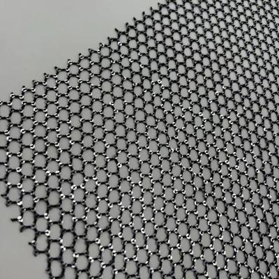China Fabrica de bordados de malha de lenço 100% poliéster para vestidos de festa à venda